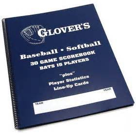 Glover's Plus Baseball/Softball Scorebook (BB-106) – PGF Sporting Goods